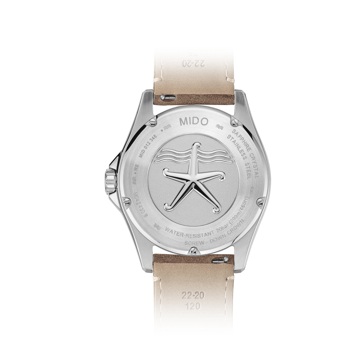 Mido Ocean Star 200C 42.5mm Black Dial Men's Watch M0424301605100 ...